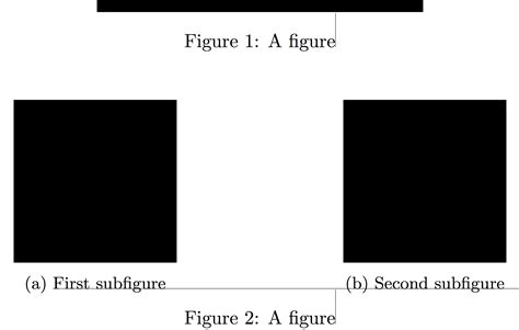 Spacing Separation Between Caption And Subcaption Tex Latex Stack