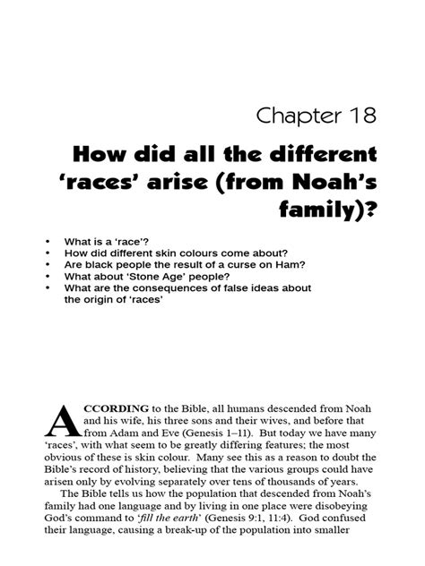 Chapter 18 Pdf Human Skin Color