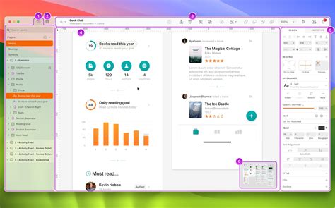 The Mac App Interface · Sketch