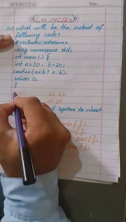 C Programming Mcqs Part9 Programminglanguage Codinglover