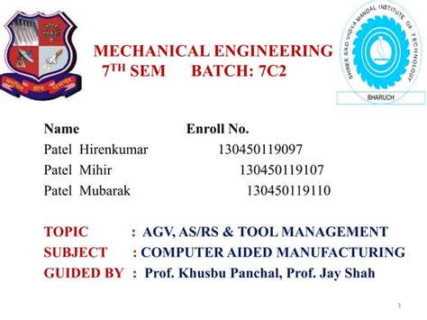 Automated Storage And Retrieval Systems Pptx