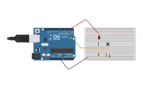 Circuit Design Projeto 4 Medição De Tempo No Arduino Tinkercad