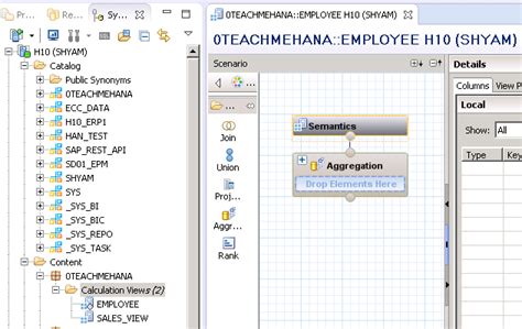 Rank Node In Sap Hana Calculation View Sap Hana Tutorial