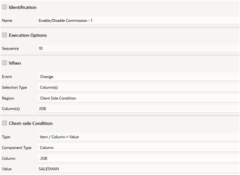 interactive grid conditional enable disable
