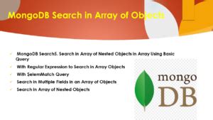 Mongodb Search In Array Of Objects Spark By Examples