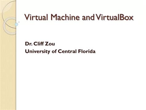 Ppt Virtual Machine Advantages And Networking In Virtualbox Powerpoint Presentation Id9632412