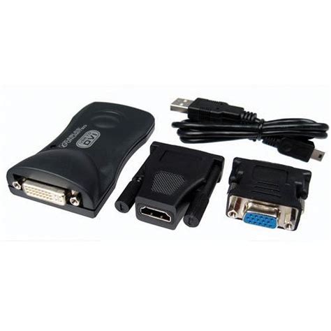 Cables Unlimited Multi Display USB To DVI VGA USB VID B H