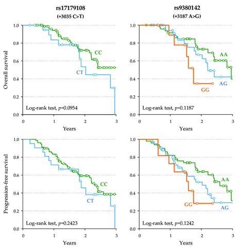 Kaplan Meier Estimate Of Overall Survival And Progression Free Survival Download Scientific