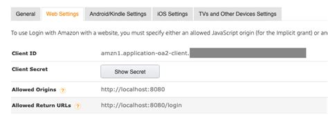 Oauth 20 How To Solve Aws Cognito Login With Amazon An Unknown Scope Was Requested Error
