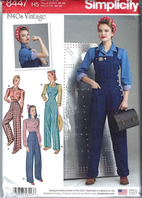 Uncut Simplicity Sewing Pattern 8447 Sewing Pattern Etsy
