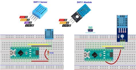 dht11 pinout arduino how to connect dht11 sensor to arduino