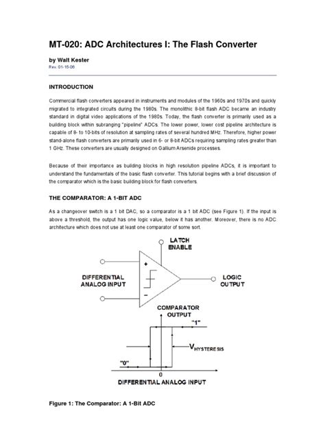 Flashadctutorial Analog To Digital Converter Amplifier