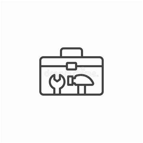 Toolbox Icon Vector Stock Vector Illustration Of Technology 348312989