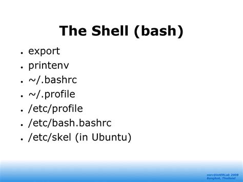 Scripting Tools Languages And The Shell Interlab At Ait Ppt Download