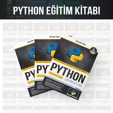 Türkiyenin En çok Satan Python Eğitim Kitabının 4 Dikeyeksen