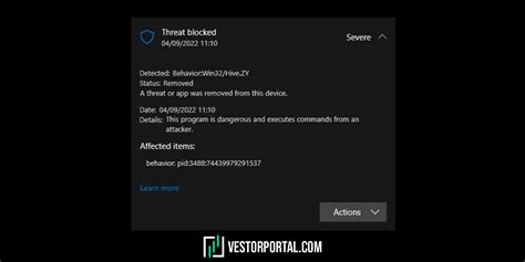 Behavior Win32 Hive Zy Likely False Positive