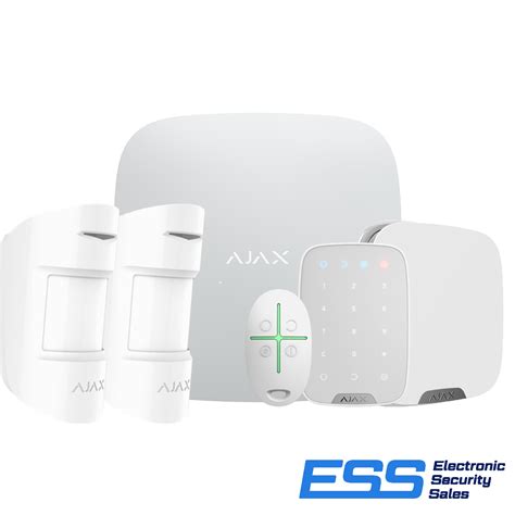 AJAX Hub Plus ESS Kit WHITE X Hub Plus Ethernet WiFi Dual G X Motion Protect Way