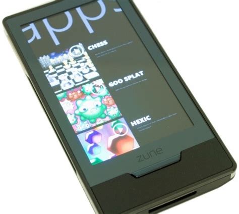 Microsoft Zune Hd And Av Dock Personal Media Player