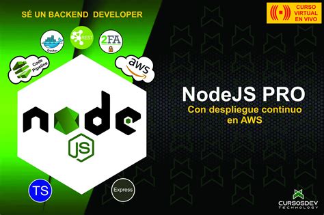 Cursos Dev ¡¡𝗜𝗡𝗜𝗖𝗜𝗔𝗠𝗢𝗦 Nuestro Curso De Nodejs Pro A Facebook