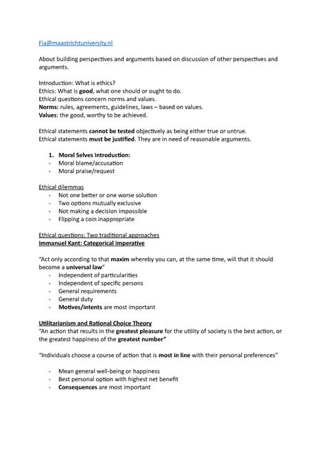 Philosophy In Action Phi A Fia Maastrichtuniversity About Building Perspectives And