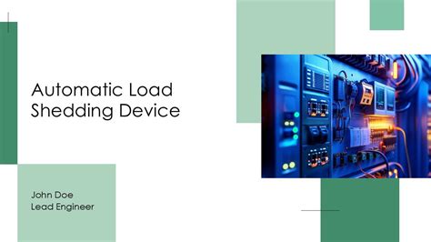 Automatic Load Shedding Device Ppt Demonstration Acp Ppt Example