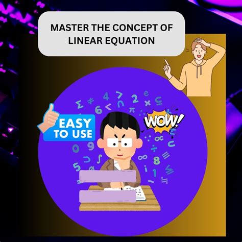 Master The Concept Of Linear Equation Digitalmathsbyjeevan