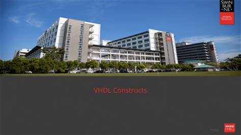 vhdl constructs sequential and concurrent statements