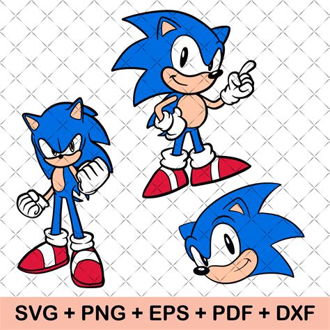 Sonic Svg The Hedgehog Svg Sonic The Hedgehog Sonic Face Inspire