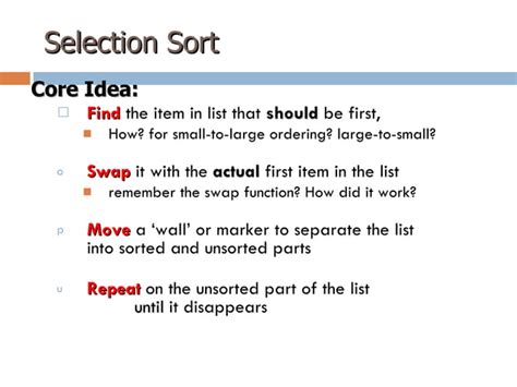 Sorting And Linked Lists Ppt Programming Languages Computing
