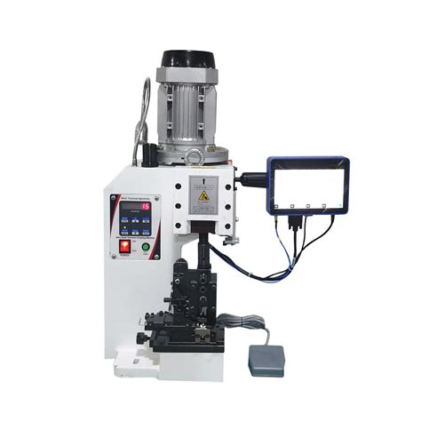 High Precision Terminal Crimping Machine With Crimp Force Monitor