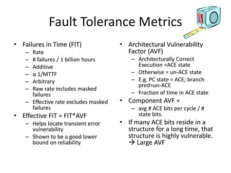 Ppt Fault Tolerance In Embedded Systems Powerpoint Presentation Free