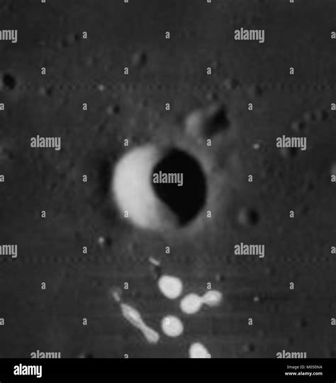 Bruce Crater Is A Large Impact Crater Located On The Moons Surface It