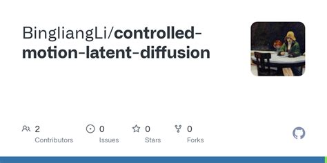 Github Binglianglicontrolled Motion Latent Diffusion