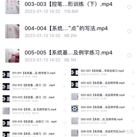某音上购买染然阁书法课程 知乎