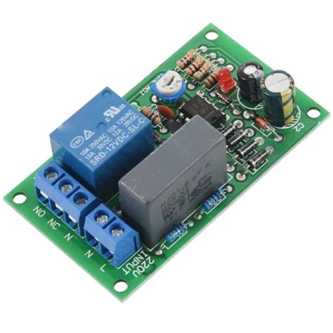 Carte Relais 220v Mise Sous Tension Temporisation Module De Circuit