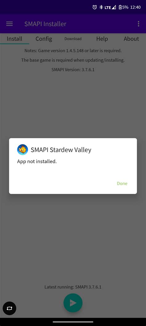 Smapi Not Installing R Smapi