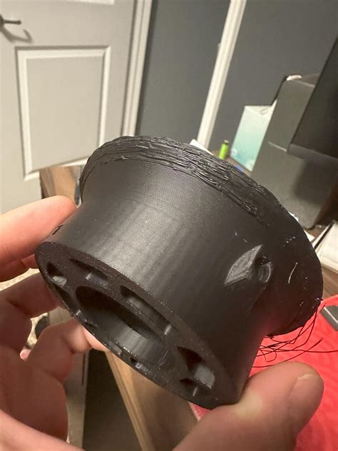 Slight Chamfer Falling Apart On Top Of Print Like Its A Bad Bridge Ive Tried 3 Times With This