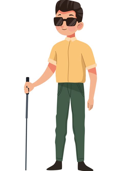 Blind Man Disability Person 24085526 Png Blind Man Disability Person 24085526 Png