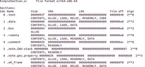 目标文件（o）结构的简单了解o Csdn博客