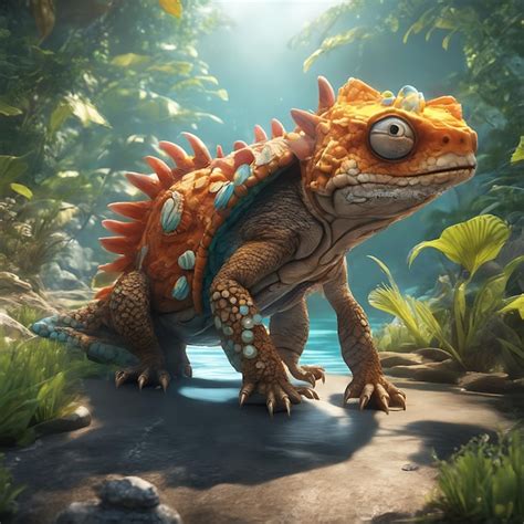 Premium Ai Image Cute Creature