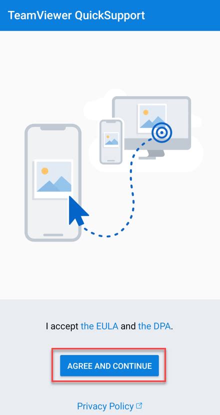 Using Teamviewer Quicksupport On An Android Device Next Century