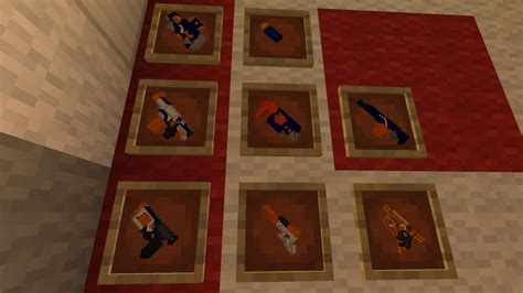 Nerf Mod MCreator