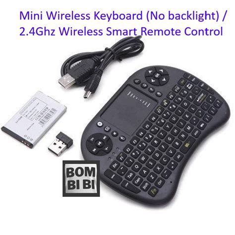 RC Mini Wireless Keyboard With GHz Smart Remote Control For PC Google Android TV Box
