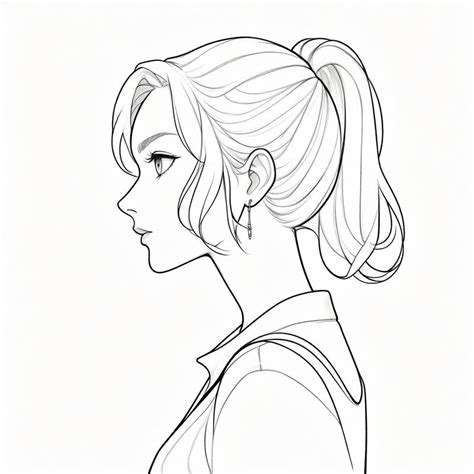 女人怎么画简笔画一年级侧面怎么画（汇总12张） 简笔画图片大全