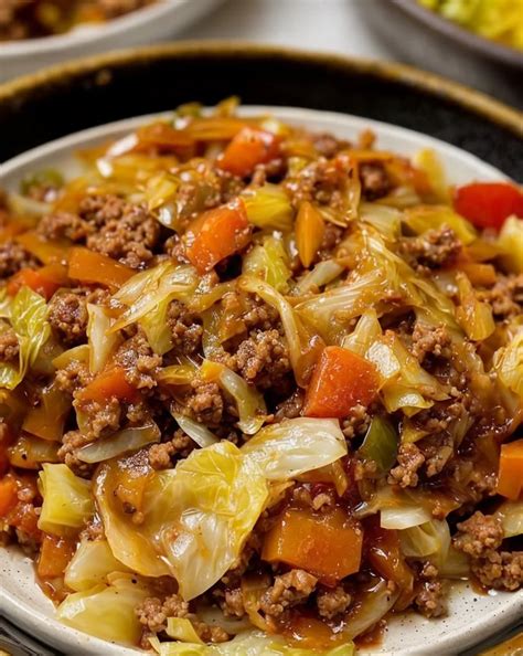 Delicious Cabbage And Ground Beef Recipe For A Quick Meal Receipster