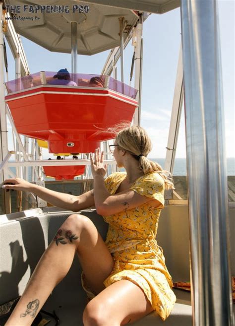 Gabbie Carter Thefappening Nude Upskirt In Public Photos The