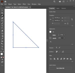 How To Create A Triangle In Illustrator