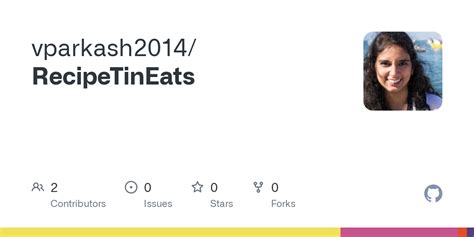 Github Vparkash Recipetineats