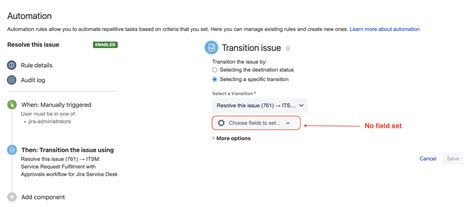 Automation For Jira Using An Automation Rule To Close Or Resolve A
