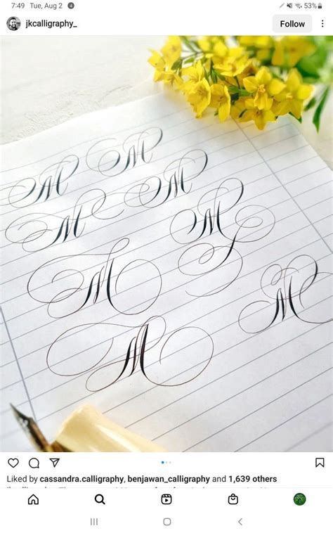Cursive Hand Lettering Tutorial
